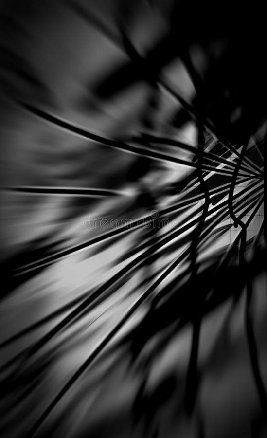 Shadow of Fear. Unique Abstract Background Stock Illustration ...