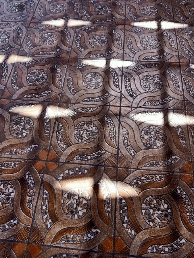 Shadow on the floor tile stock photo. Image of shad - 218149856