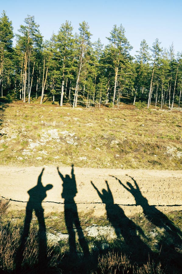 129 Happy Family Four Shadow Stock Photos - Free & Royalty-Free Stock ...