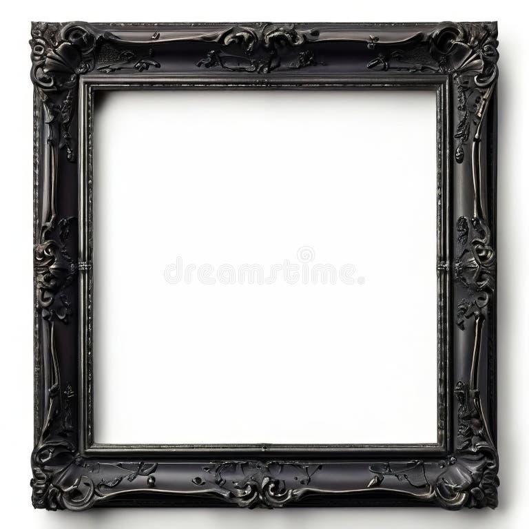 Shadow Frame Box a Frame with Deep Sides that Create a Shadwbox Stock ...