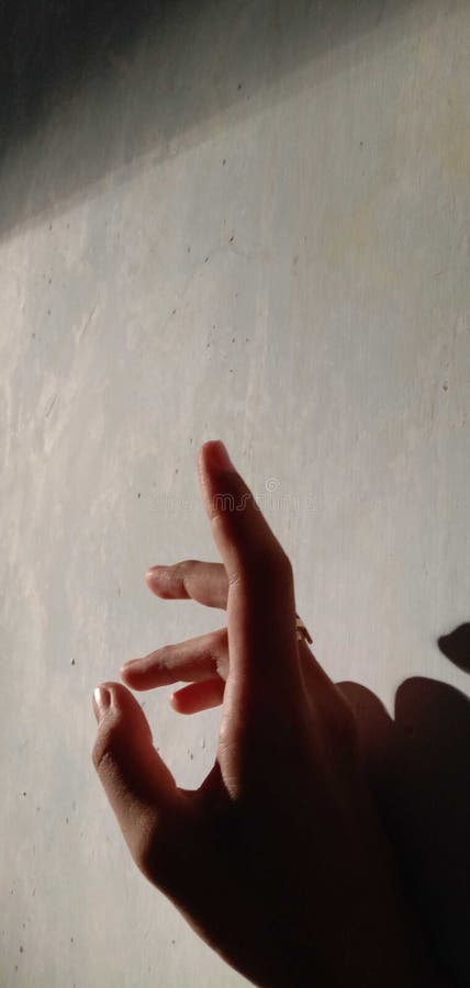 Shadow Hand in the Dark and Light Stock Image - Image of dream, sunset ...