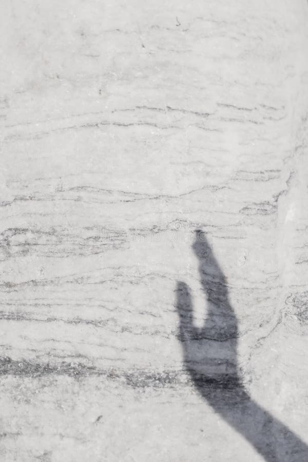 The Shadow of a Hand on a Marble Slab Stock Photo - Image of tile ...