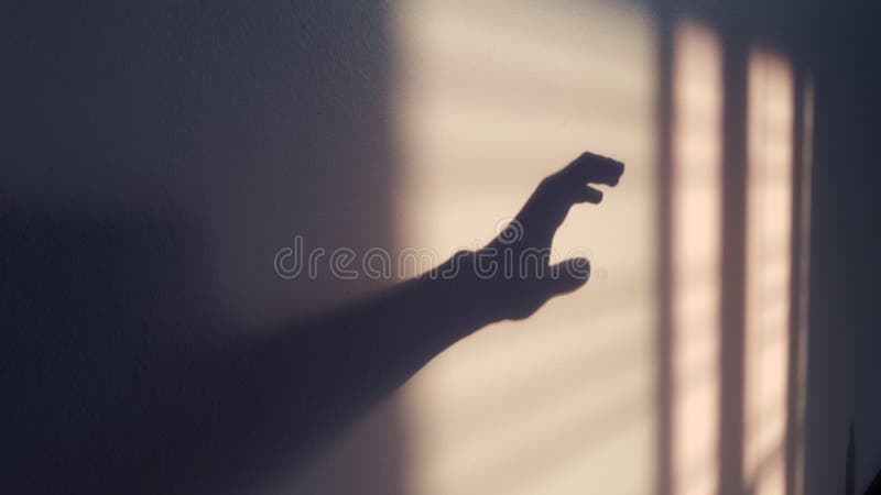 Shadow of hand reach out stock photo. Image of evening - 145528346