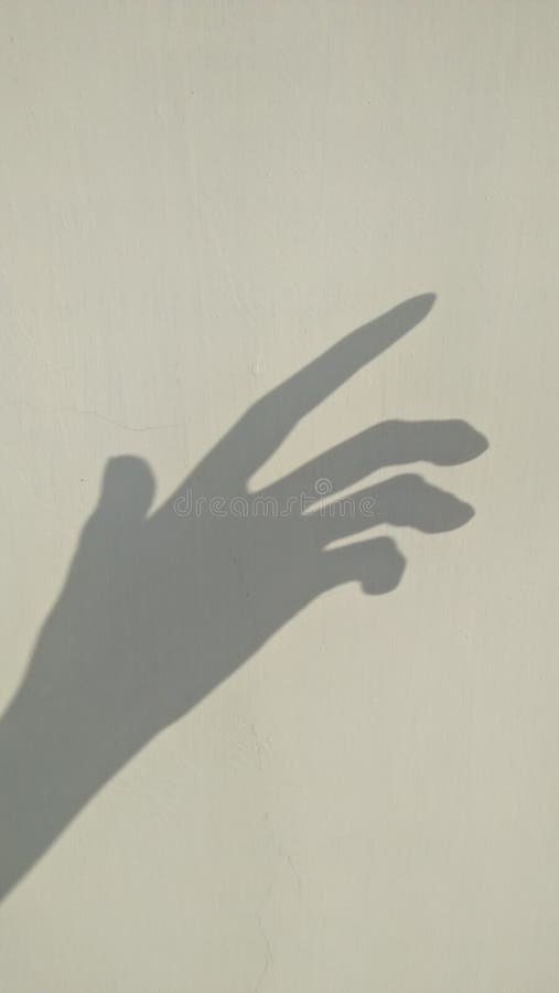 Shadow of the hand. stock photo. Image of womans, wooden - 181053748