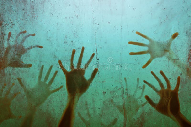 Shadow of Hands, Halloween Themes Stock Image - Image of design, dirty ...