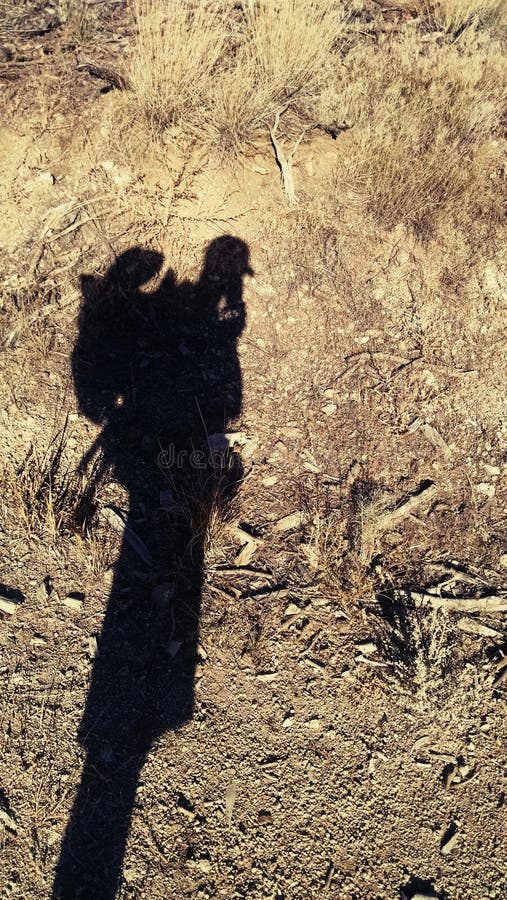 Shadow of hiker stock image. Image of outdoor, foreground - 53322973
