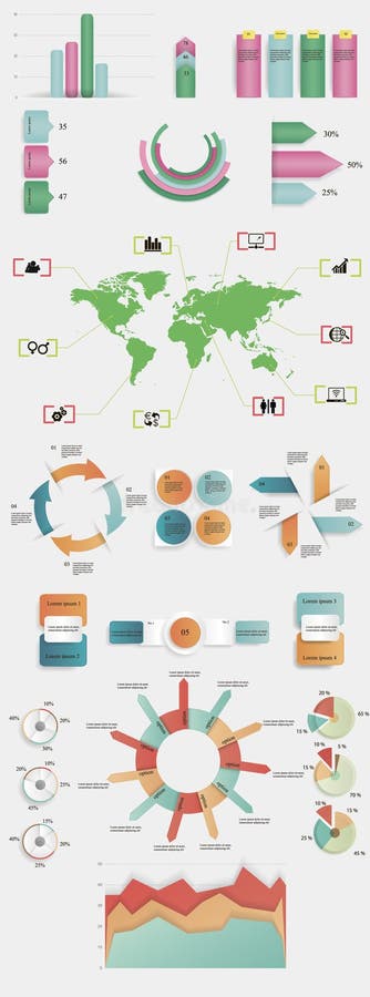 Shadow infographics stock illustration. Illustration of modern - 38236224