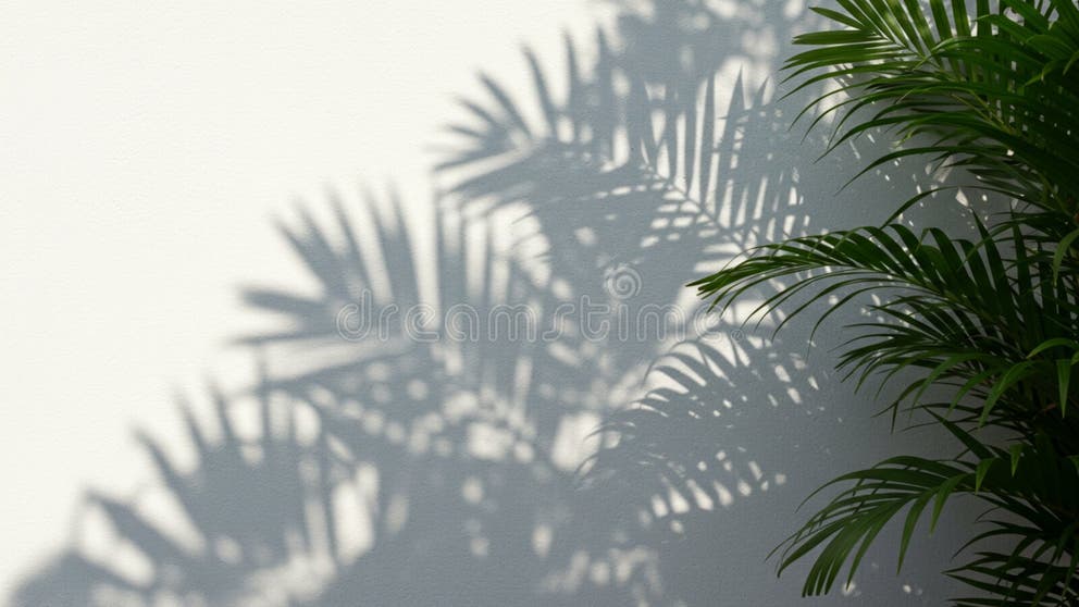 Elegant Natural Light and Leaf Shadow Effect, Perfect for Minimalist ...