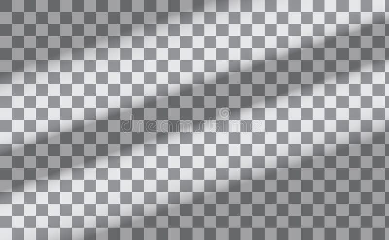 Shadow of Light Effect Casting on Wall. Sun Blinds Shadow on ...