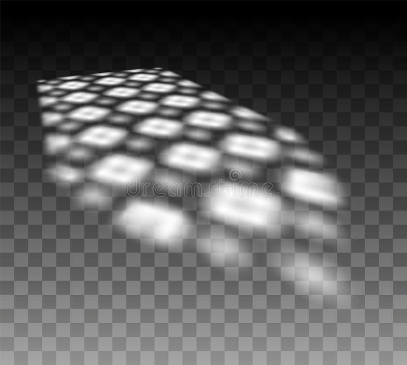 Shadow Light on the Floor Vector Illustration, Sun Light from Window ...