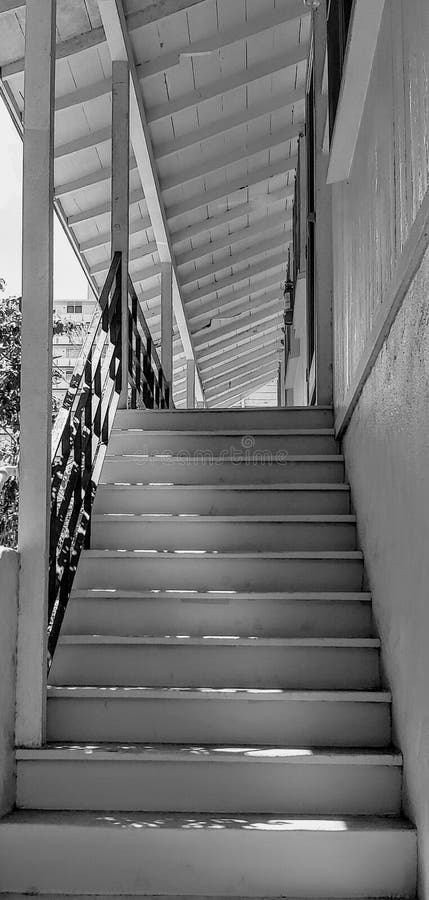 Shadow and Light staircase stock photo. Image of steps - 161774984