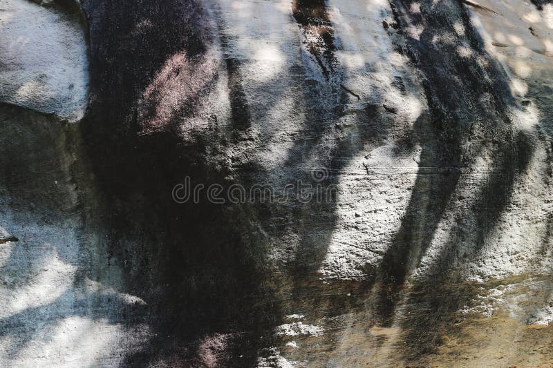 Shadow&light Stone Nature Forest Phataem Ubonratchani Thailand Stock ...
