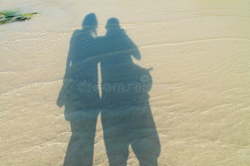 Shadow love stock photo. Image of handsome, feeling - 150470502