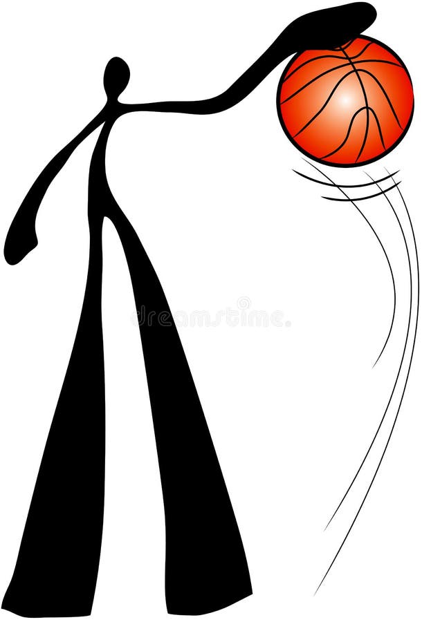 Silhouette Boy Playing Basketball Stock Illustrations – 320 Silhouette ...