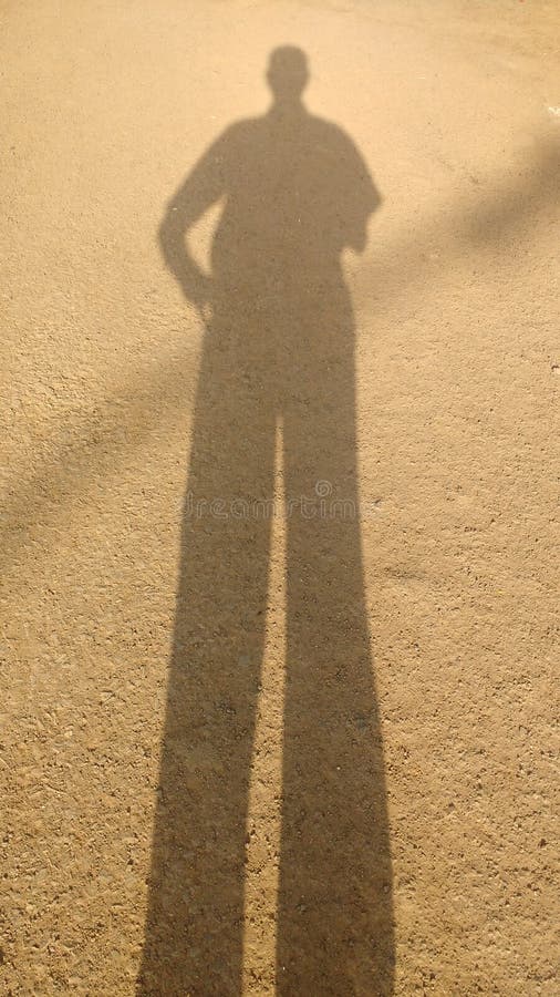 Shadow Man Sun Set Dark View Sun Light Natures Gift Stock Photo - Image ...