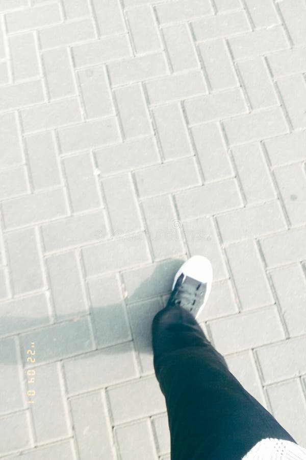 The Shadow of Me and My Boyfriend when we Walk Together Stock Photo ...