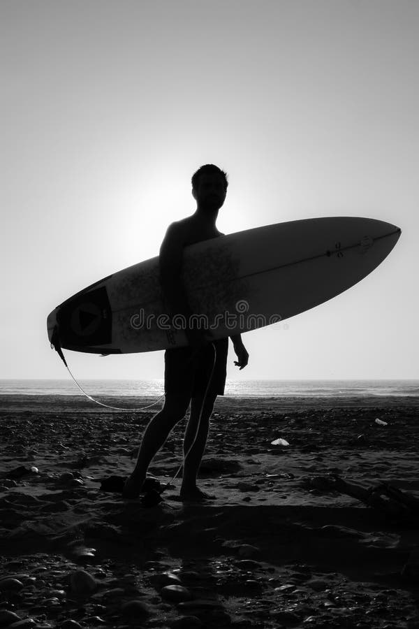 Shadow men stock photo. Image of surfboard, silhouettes - 35107300