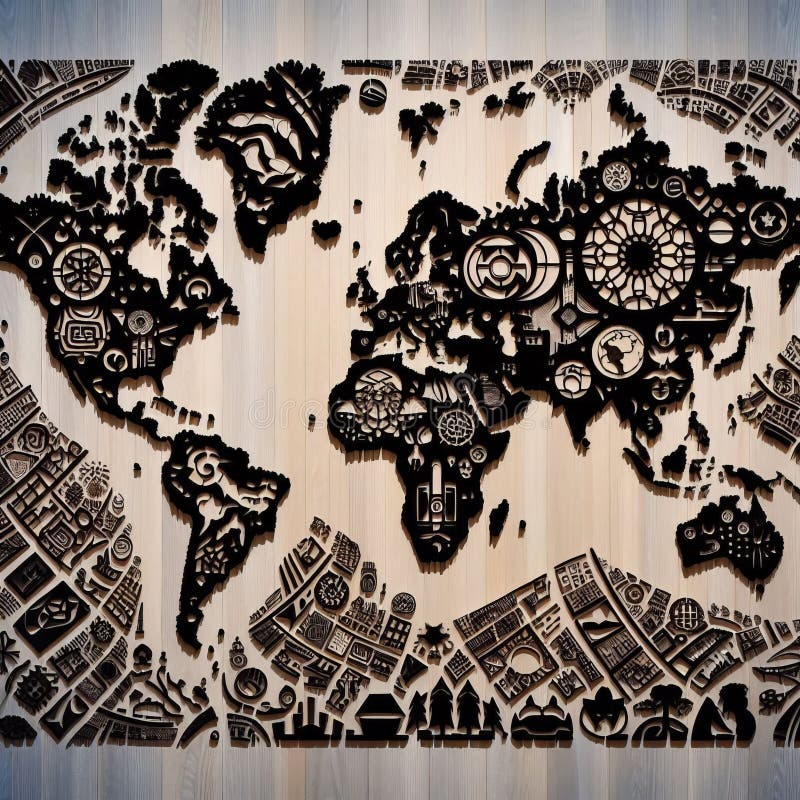 Projected Cultural Symbols Stock Illustrations – 2 Projected Cultural ...