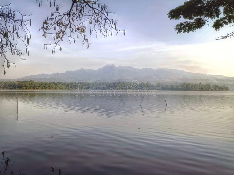 The Shadow of Mount Muria Reflected in the Water of the Seloromo ...