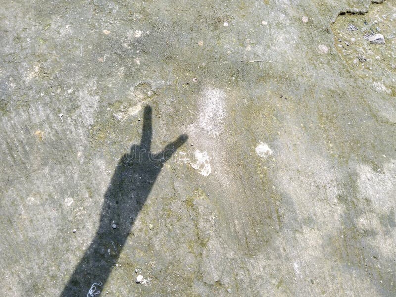 The Shadow of My Hand that Explains Some Code Stock Image - Image of ...