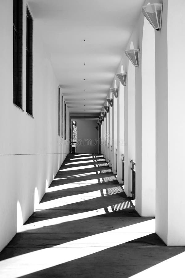 Shadow narrow passage stock photo. Image of wall, shade - 69271040