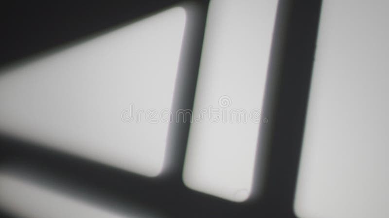 Shadow Overlay Effect Background. Moving Shadows of Lines and Frames on ...