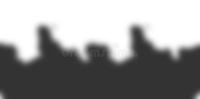 Shadow Overlay Effect Blurring the Checkered Transparent Background ...