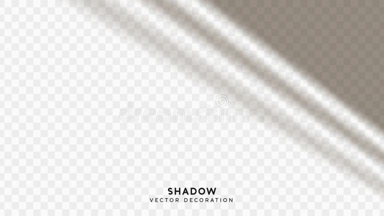 Shadow Overlay. Effect Light Transparent Shadow. Realistic Creating ...