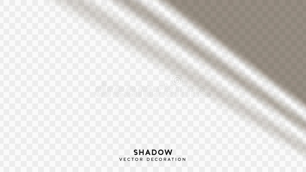 Shadow Overlay. Effect Light Transparent Shadow. Realistic Creating ...
