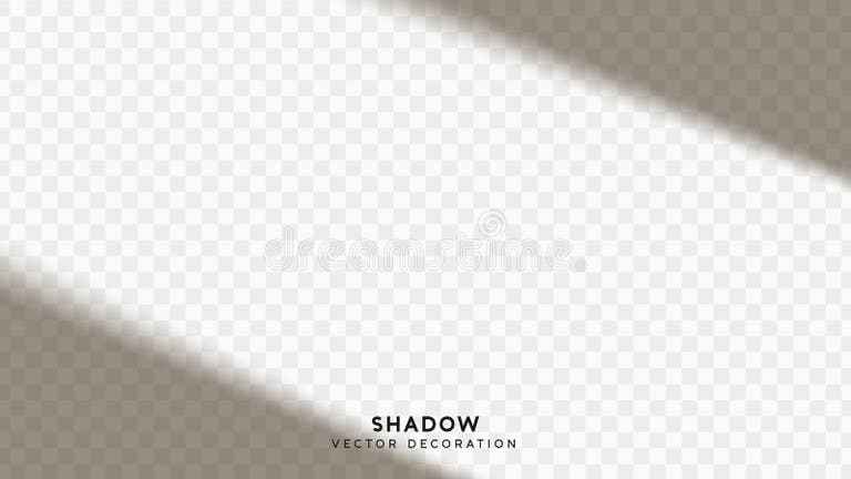 Shadow Overlay. Effect Light Transparent Shadow. Realistic Creating ...