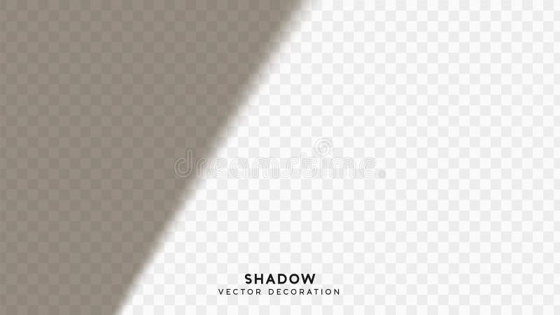 Shadow Overlay. Effect Light Transparent Shadow. Realistic Creating ...