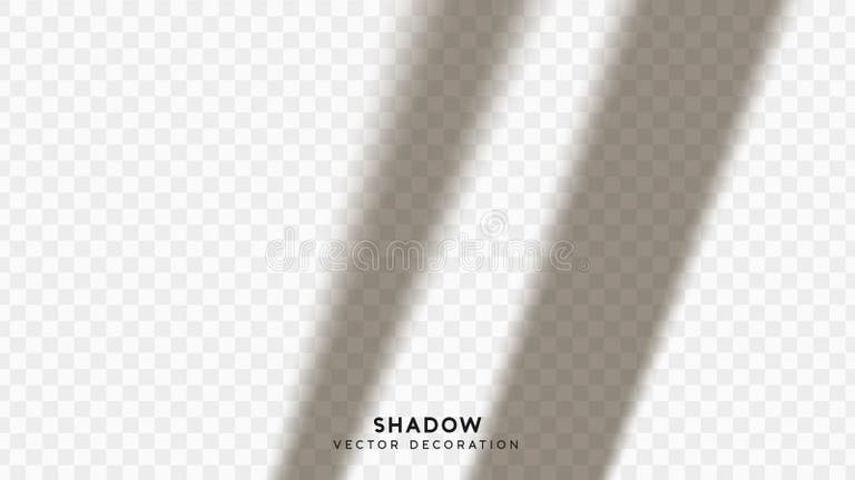 Shadow Overlay. Effect Light Transparent Shadow. Realistic Creating ...
