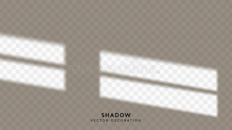 Shadow Overlay. Effect Light Transparent Shadow. Realistic Creating ...