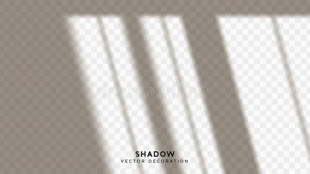 Shadow Overlay. Effect Light Transparent Shadow. Realistic Creating ...