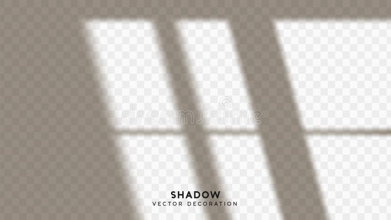Shadow Overlay. Effect Light Transparent Shadow. Realistic Creating ...
