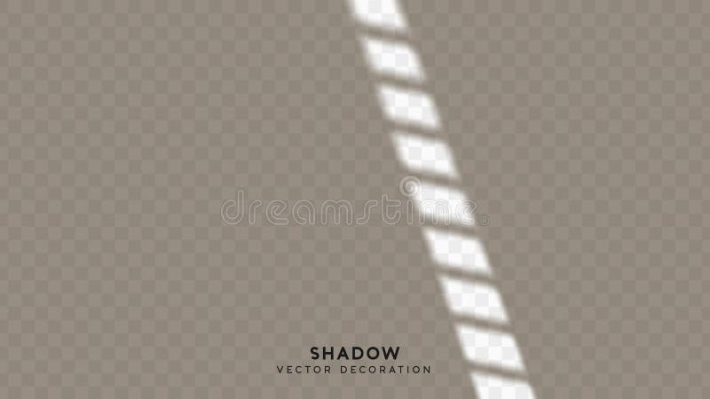 Shadow Overlay. Effect Light Transparent Shadow. Realistic Creating ...