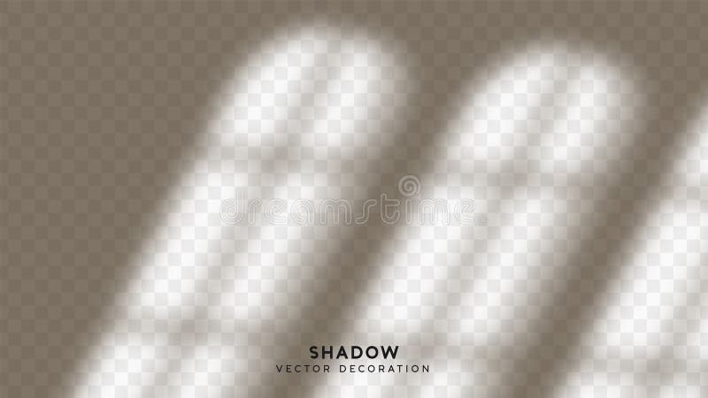 Shadow Overlay. Effect Light Transparent Shadow. Realistic Creating ...