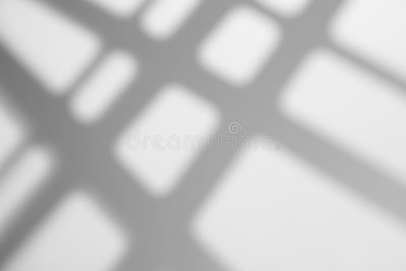 Shadow Overlay Effect. Shadows of Window Frames, Bars and Lines on the ...