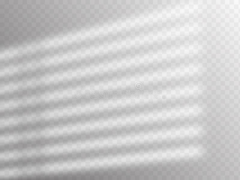 Shadow Overlay Effect. Soft Light and Shadows from Window and Louvers ...