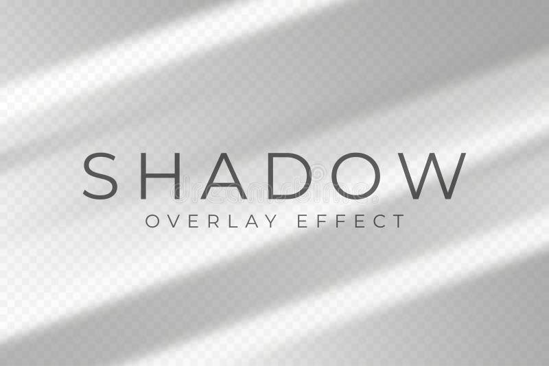 Shadow Overlay Effect. Transparent Soft Light and Shadows in Geometric ...