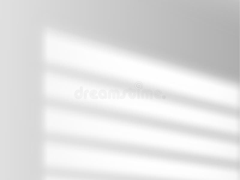 Shadow Overlay Effect on Wall, Sunlight from Window Jalousie, Realistic ...
