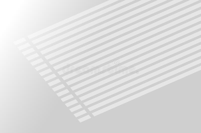 Shadow Overlay Effect. Window Natural Shadow Overlay Effect on White ...