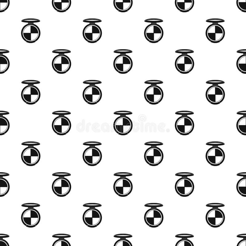 Shadow Palette Pattern, Simple Style Stock Vector - Illustration of ...