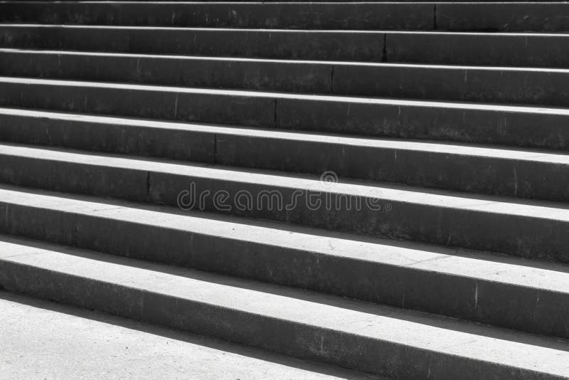 Shadow Pattern of an Empty Stairs Stock Image - Image of road, black ...