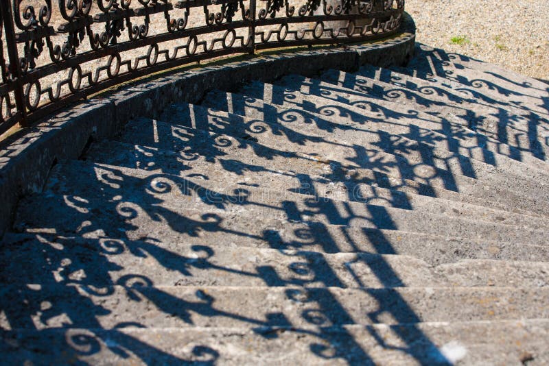 Shadow pattern stock photo. Image of rise, concrete, iron - 45755494