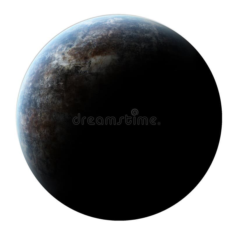 Alien Planet Landscape stock illustration. Illustration of cloud - 29150751