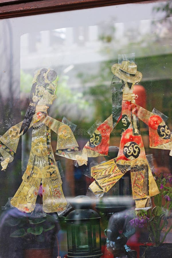 Shadow play editorial stock image. Image of doll, china - 37367514