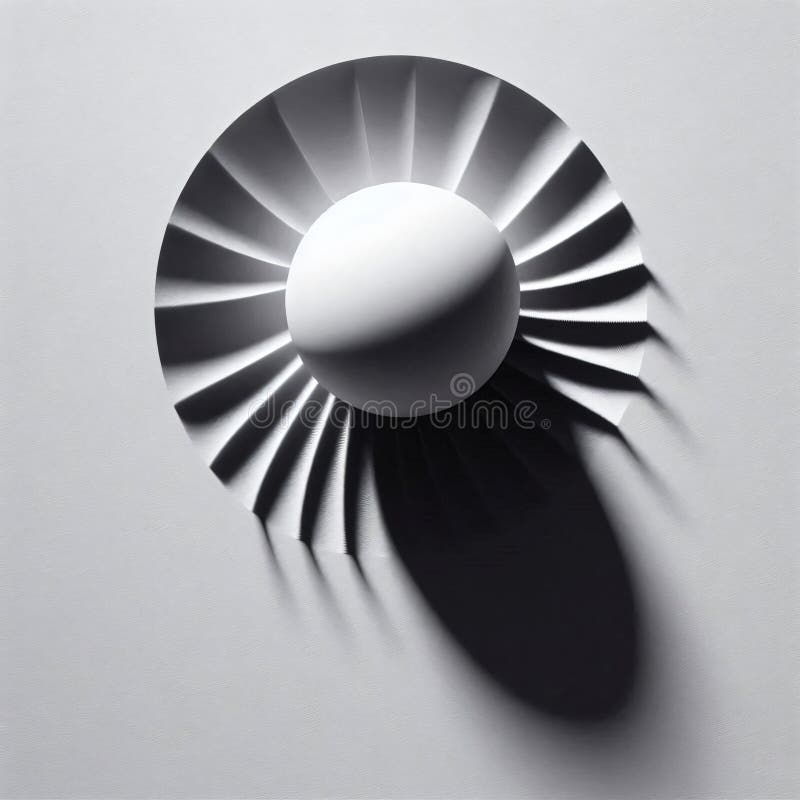 Shadow Play: Bright White Paper with Subtle Abstract Shadows Generator ...