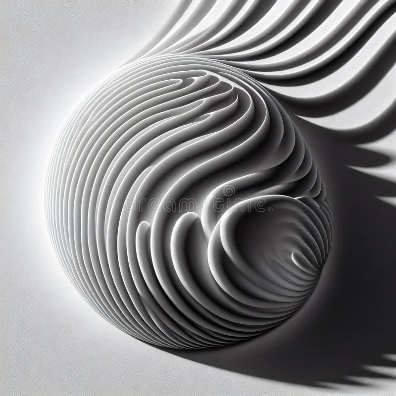 Shadow Play: Bright White Paper with Subtle Abstract Shadows Generator ...