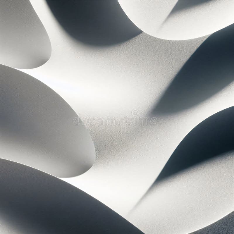 Shadow Play: Bright White Paper with Subtle Abstract Shadows Generator ...